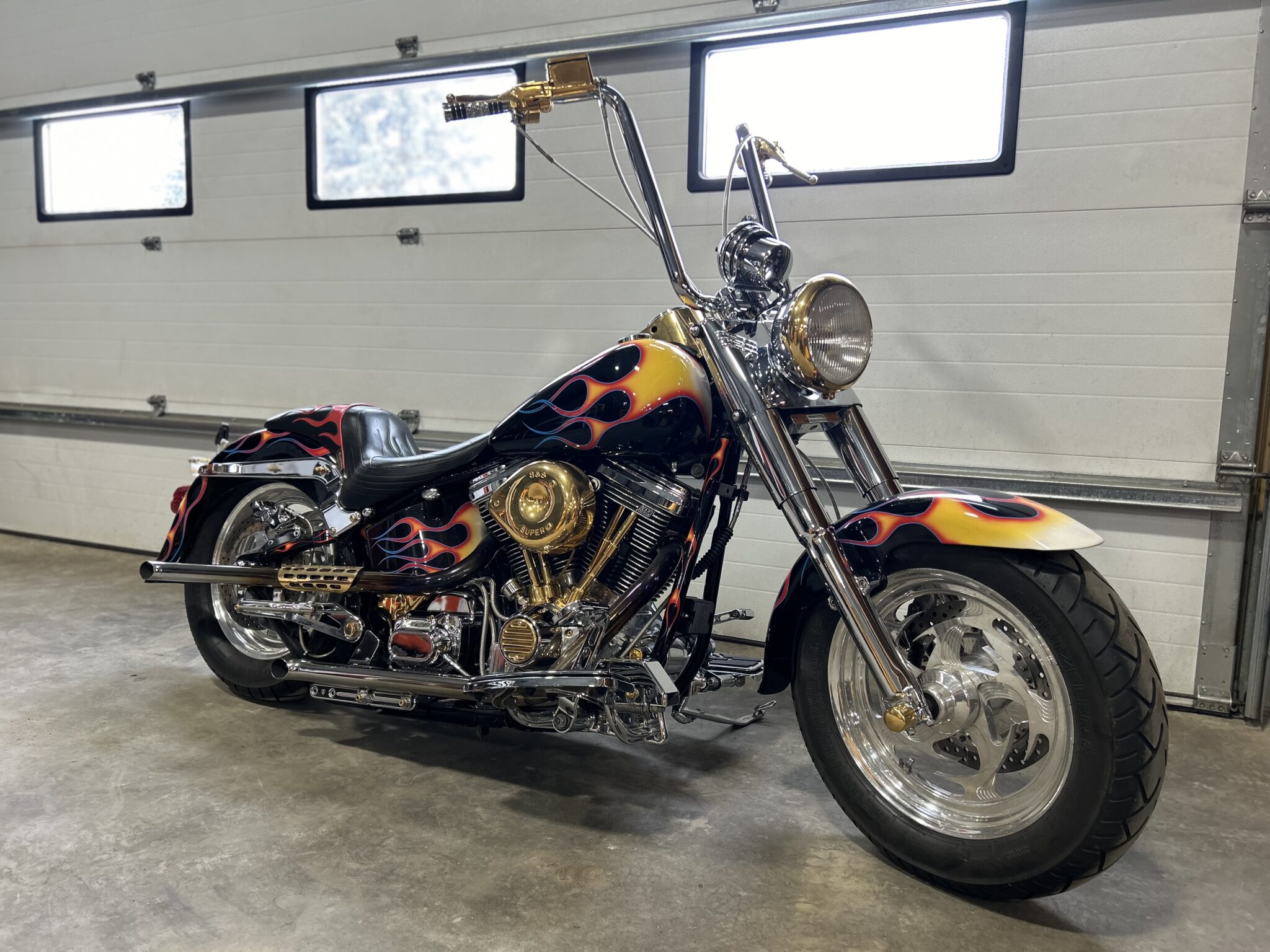 1990 FAT BOY FLSTF - Evil Side Customs - BWB Ltd.