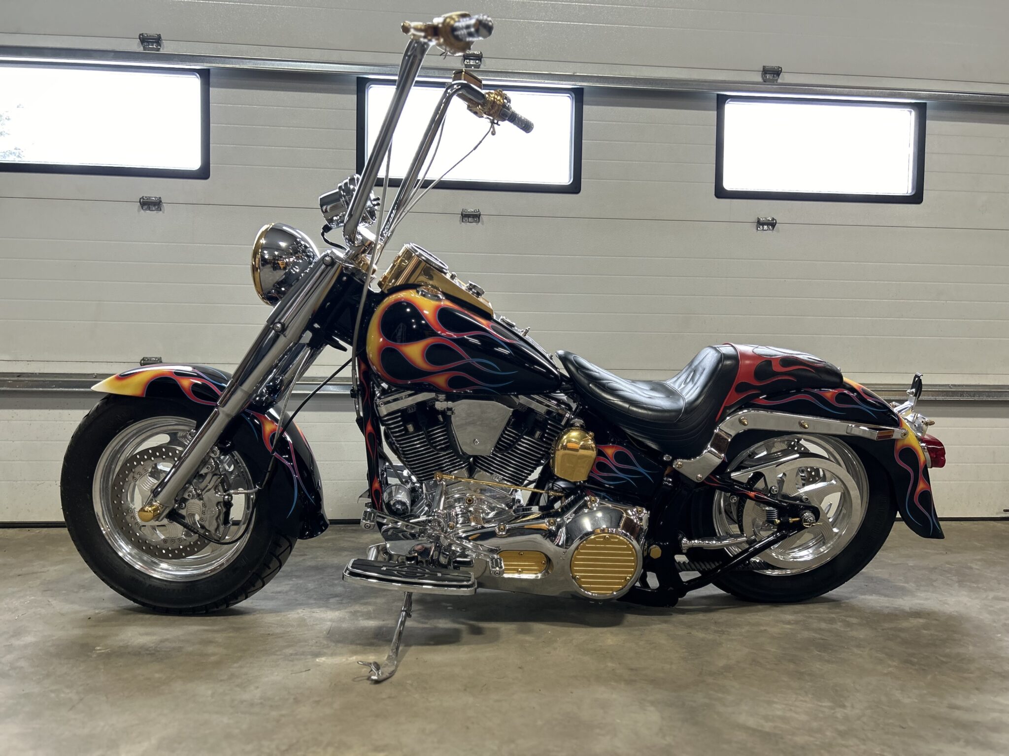 1990 FAT BOY FLSTF - Evil Side Customs - BWB Ltd.